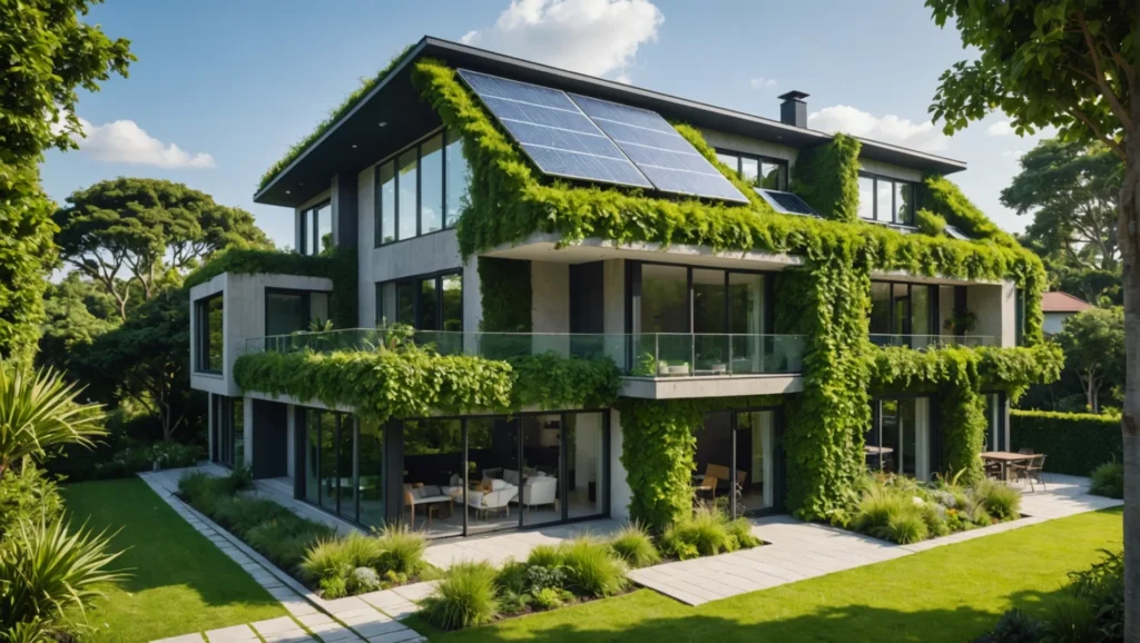 Maison verte : innovations des travaux écoresponsables